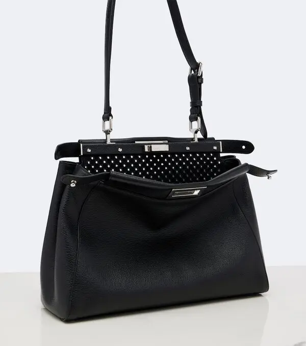 Fendi Peekaboo® Medium Leather Shoulder Bag
