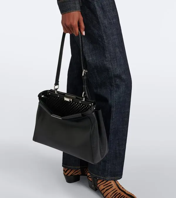 Fendi Peekaboo® Medium Leather Shoulder Bag
