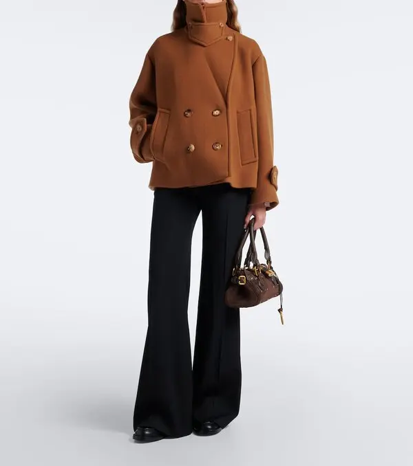 Chloé Dakota Leather Loafer Pumps