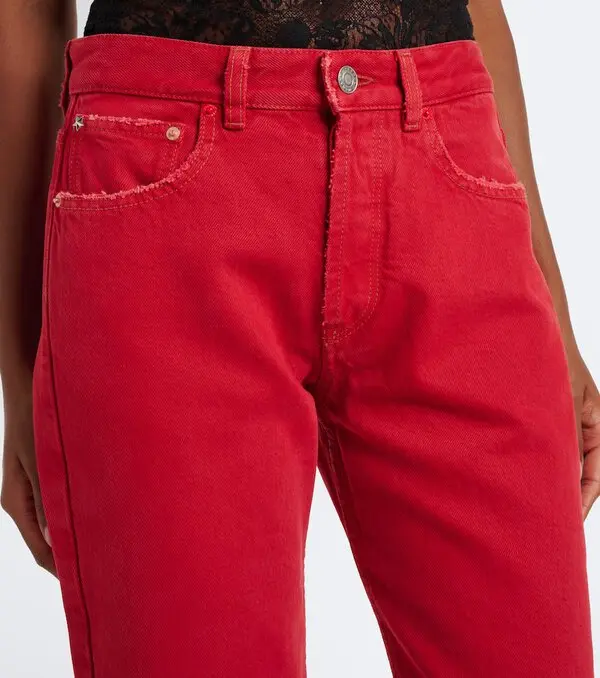 Isabel Marant Étoile Daya Distressed Slim Jeans