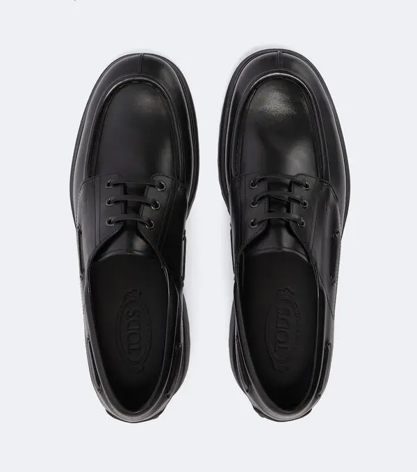 TOD'S Leather Boat Shoes