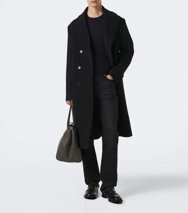 Fendi Double-breasted Wool Coat