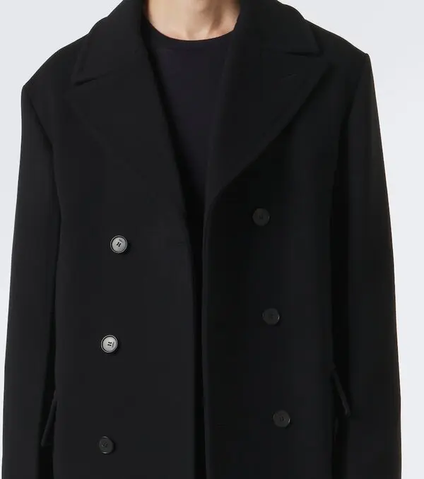 Fendi Double-breasted Wool Coat