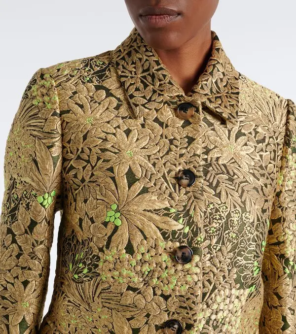 Dries Van Noten Floral Jacquard Jacket