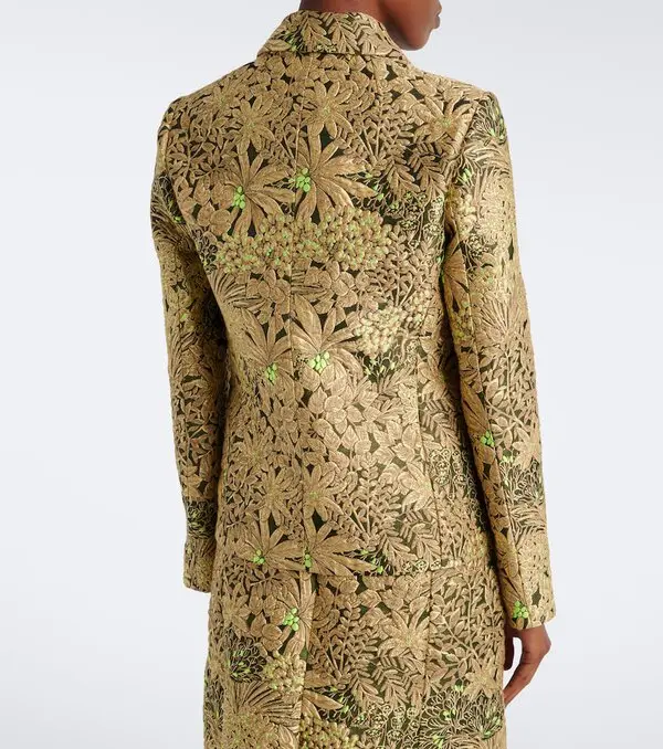 Dries Van Noten Floral Jacquard Jacket