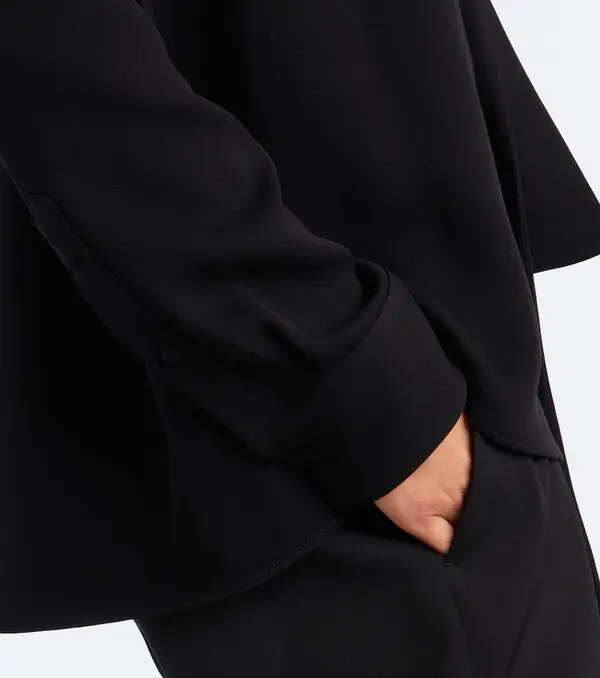 Balenciaga Silk And Wool Blouse