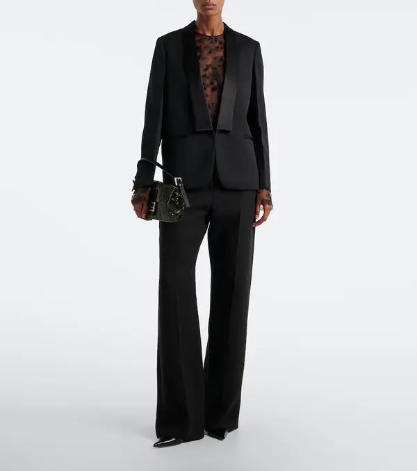 Fendi Sheer Lace Top
