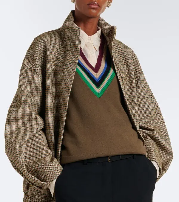 Dries Van Noten Virgin Wool Sweater Vest