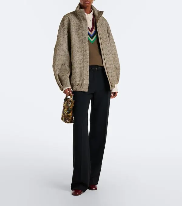 Dries Van Noten Virgin Wool Sweater Vest
