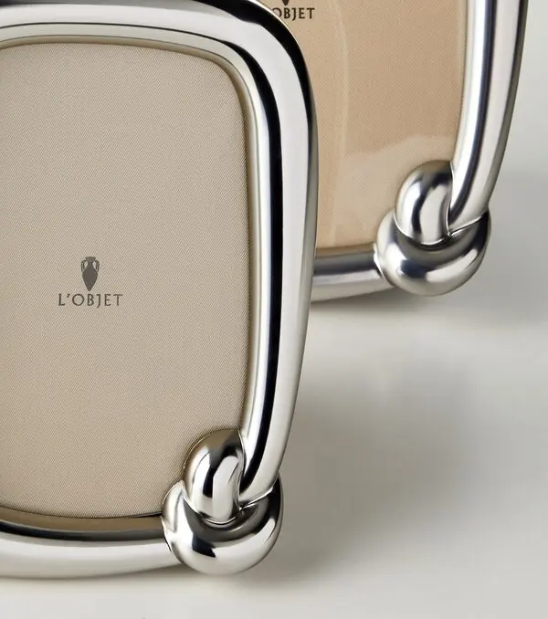 L'Objet X Jessica Mccormack Knot Small Picture Frame - Silver