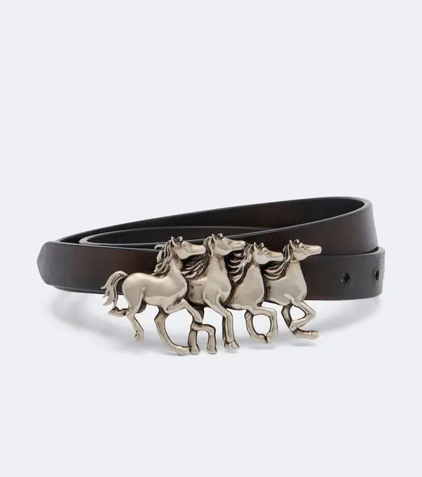 Chloé Leather Belt - Black