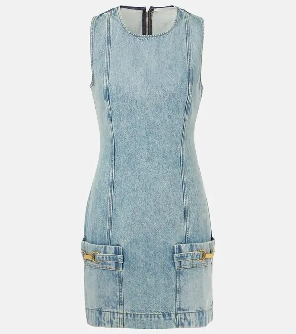 Stella McCartney Denim Minidress - Blue