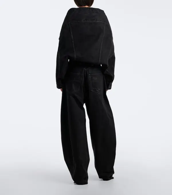 Balenciaga Mid-rise Barrel-leg Jeans