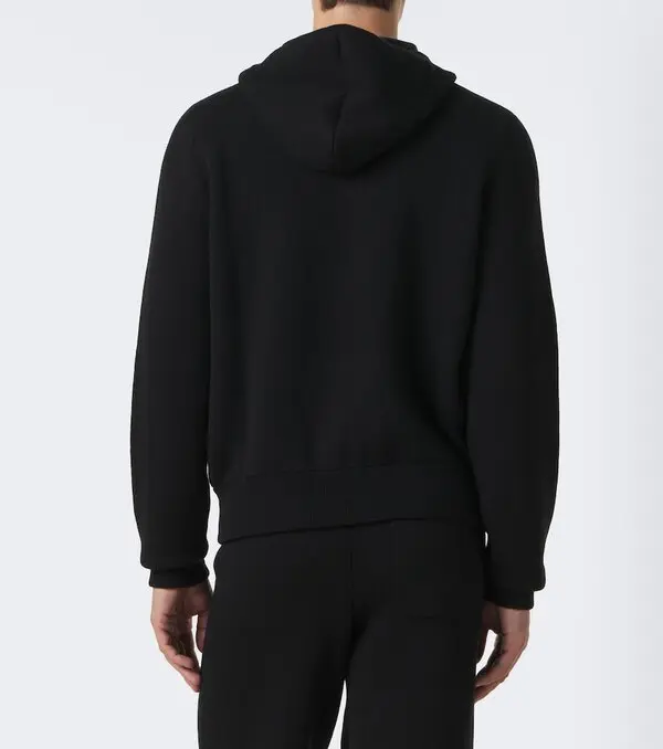 Fendi Cashmere-blend Zip-up Hoodie