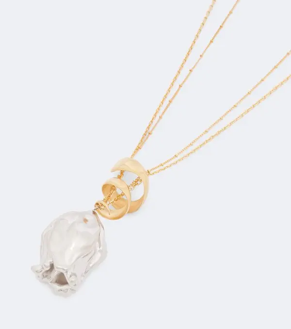 Chloé Laiton Embellished Necklace