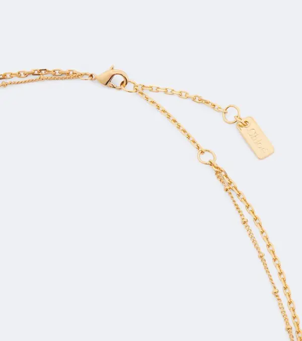 Chloé Laiton Embellished Necklace