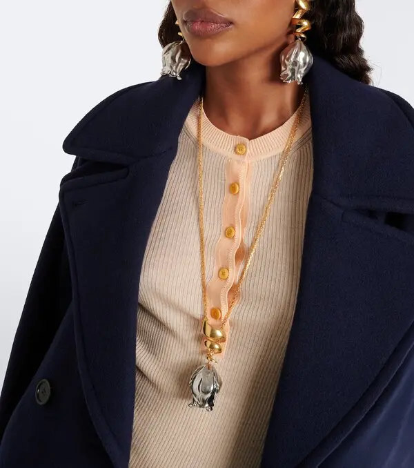 Chloé Laiton Embellished Necklace