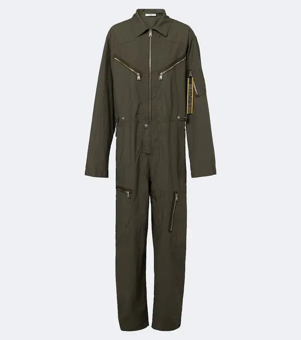 Fendi Cotton Jumpsuit - Green