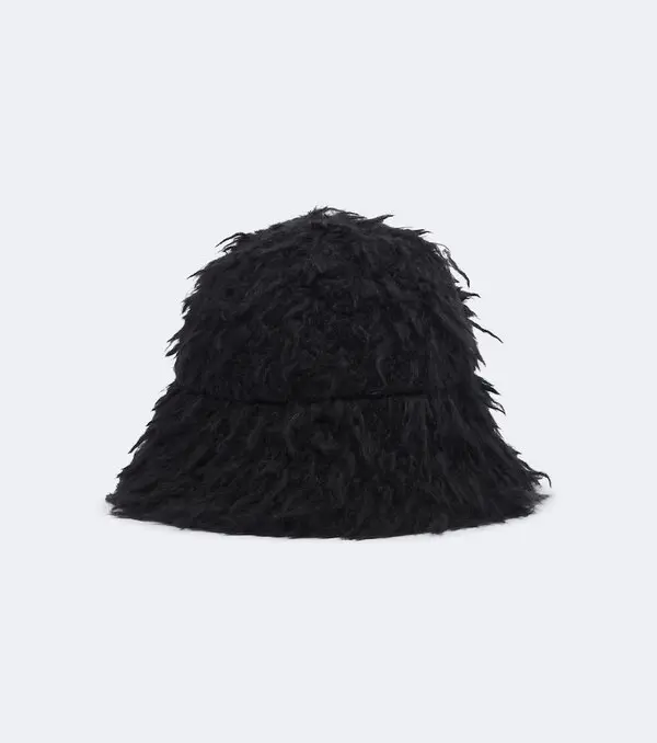 Fendi Wool-blend Hat - Black