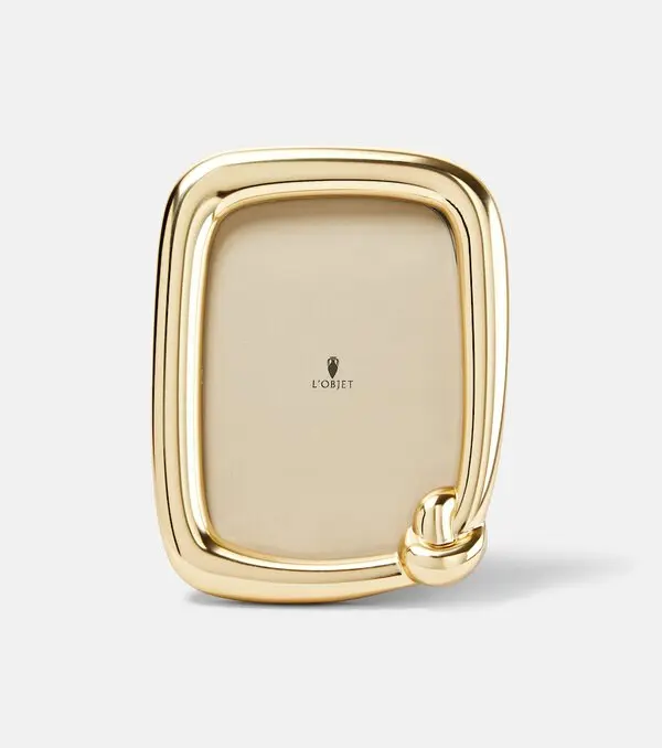 L'Objet X Jessica Mccormack Knot Medium Picture Frame - Gold