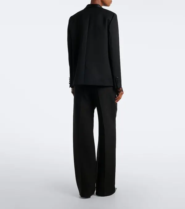 Fendi Silk And Cotton Wide-leg Pants
