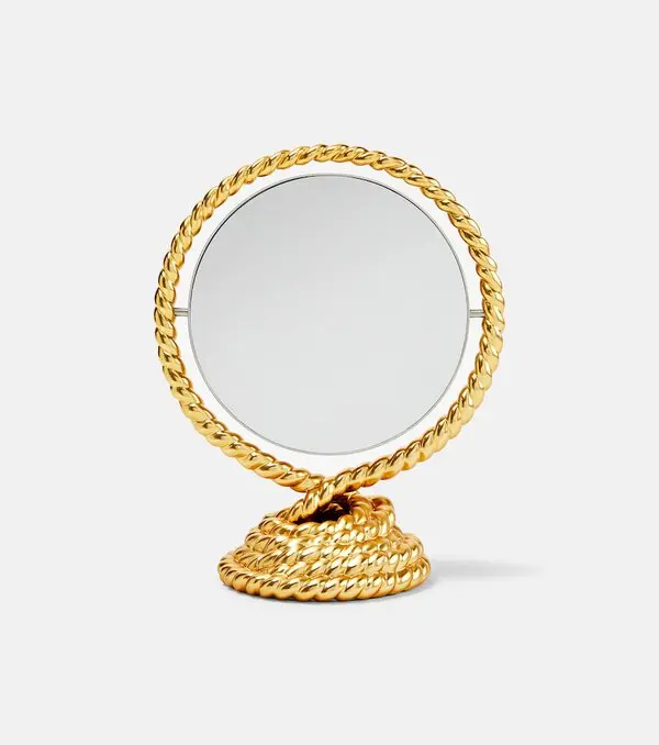 L'Objet X Jessica Mccormack Stainless Steel Vanity Mirror
