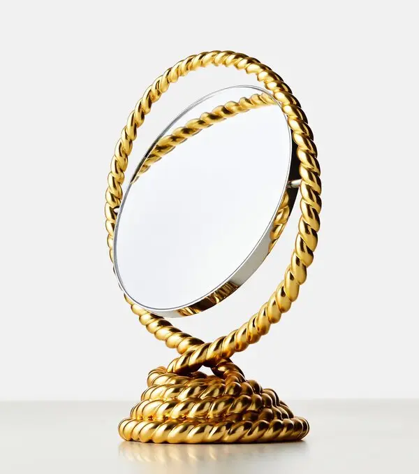 L'Objet X Jessica Mccormack Stainless Steel Vanity Mirror