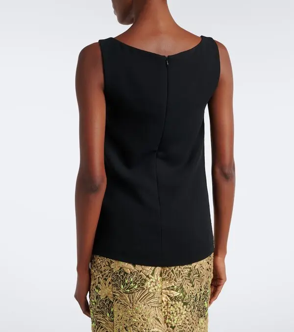 Dries Van Noten Floral Jacquard Top