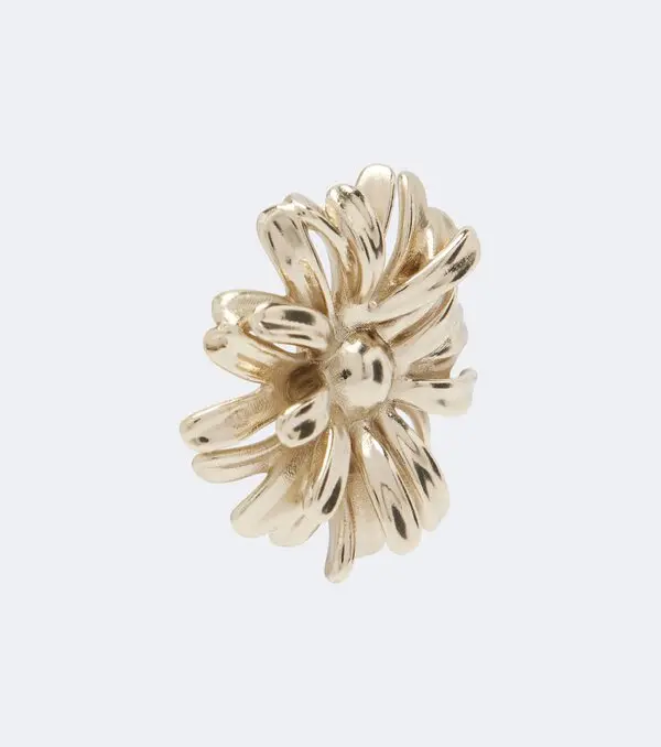 Dries Van Noten Floral Earrings