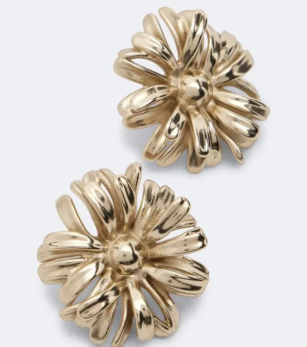 Dries Van Noten Floral Earrings