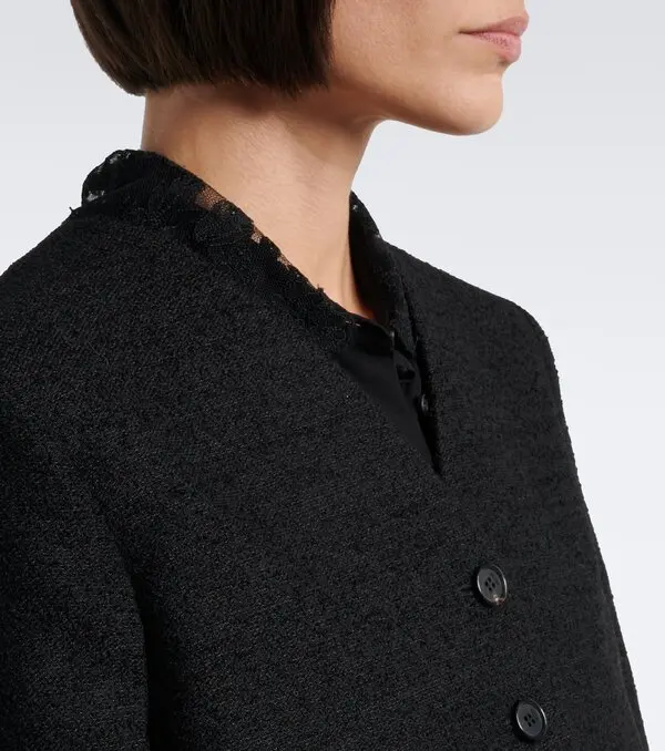 Fendi Wool-blend Bouclé Jacket