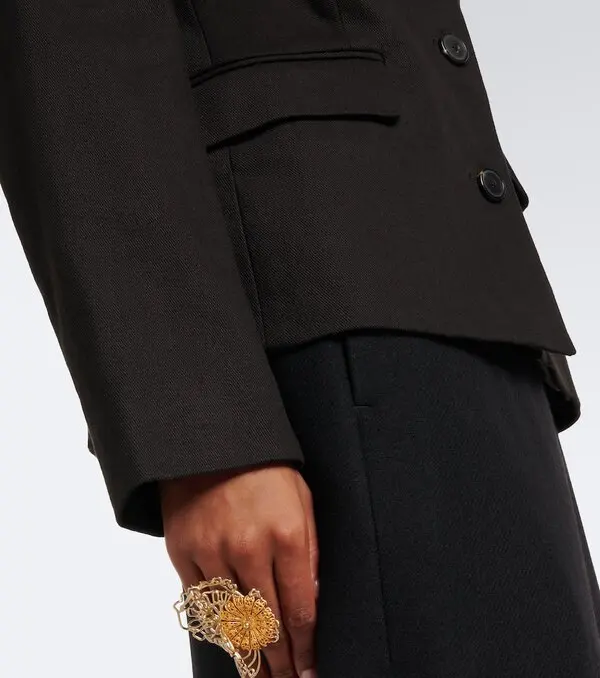 Dries Van Noten Embellished Cotton Jacket