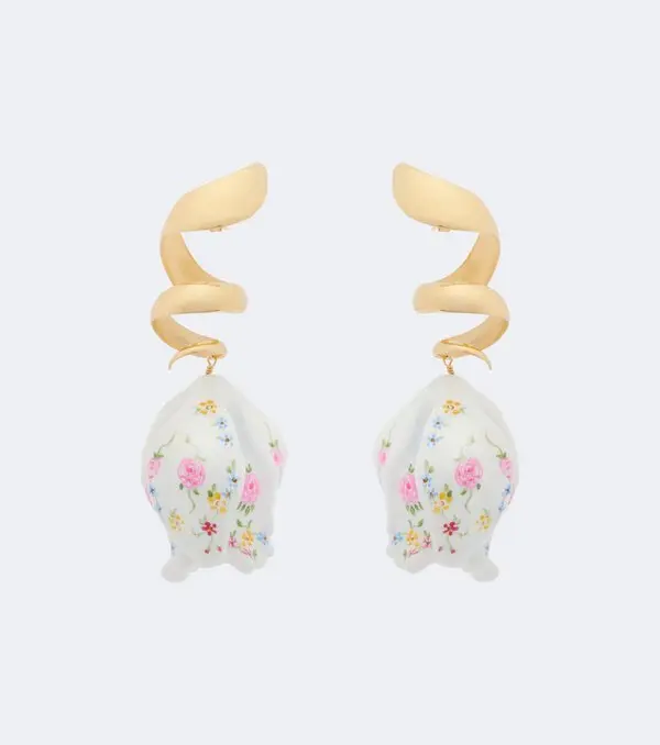 Chloé Bloomcraft Drop Earrings - Multicoloured