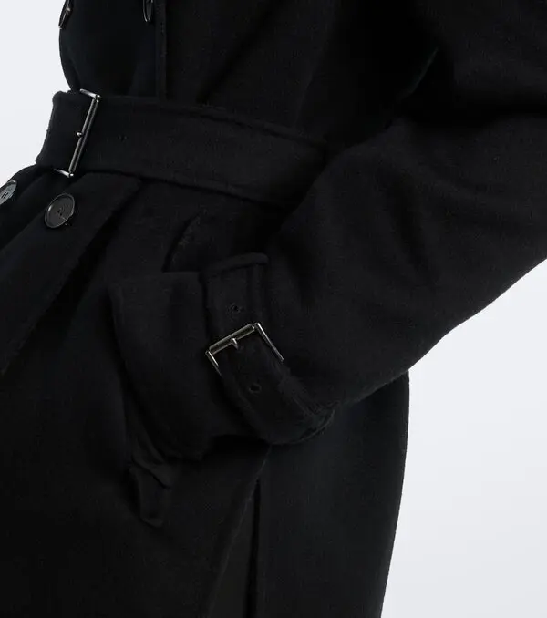 Fendi Double-breasted Wool Coat