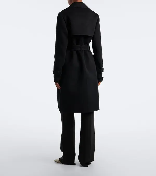 Fendi Double-breasted Wool Coat