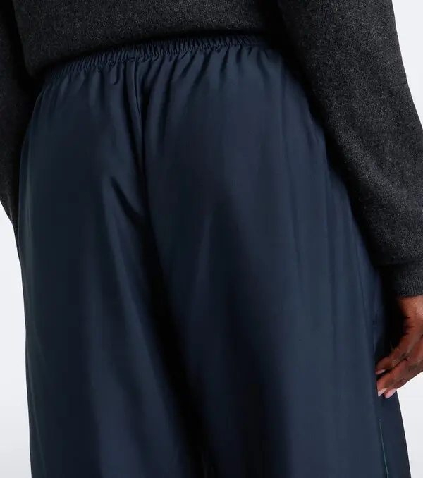 Gucci Web Stripe Silk Track Pants
