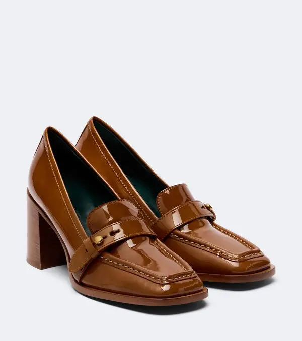 Zimmermann Astor Patent Leather Loafer Pumps