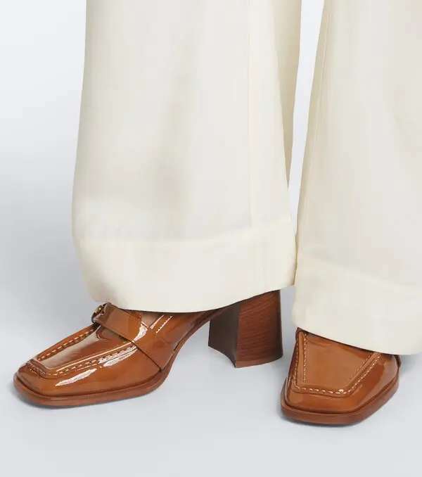 Zimmermann Astor Patent Leather Loafer Pumps