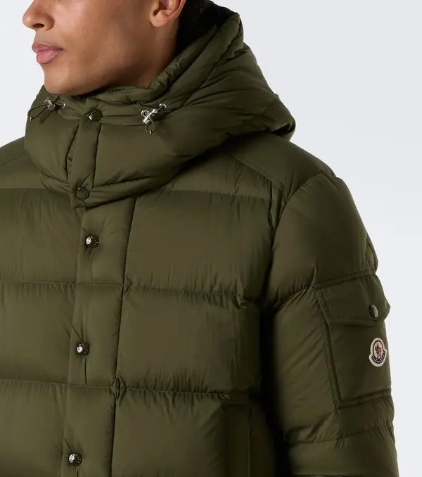 Moncler Maya 70 Hooded Down Jacket - Green