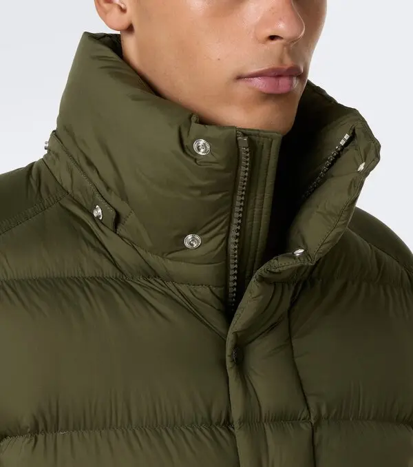 Moncler Maya 70 Hooded Down Jacket - Green