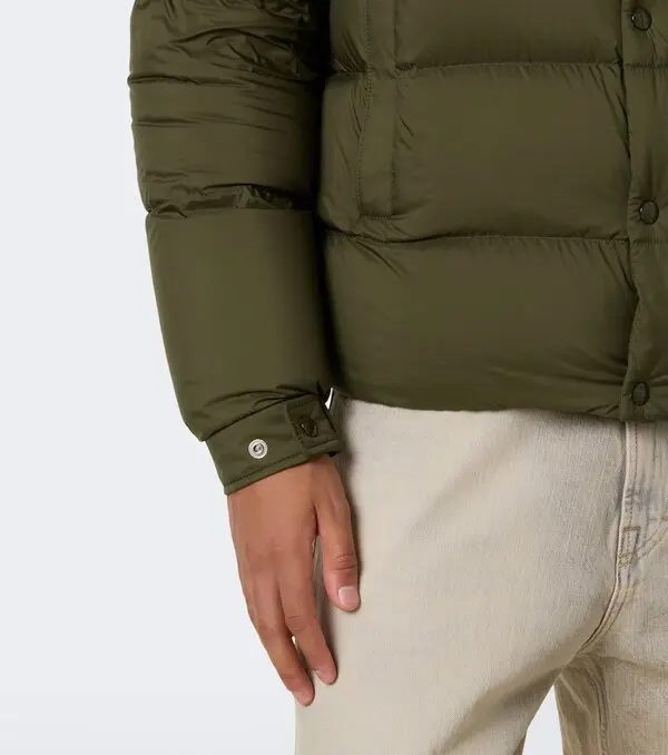 Moncler Maya 70 Hooded Down Jacket - Green