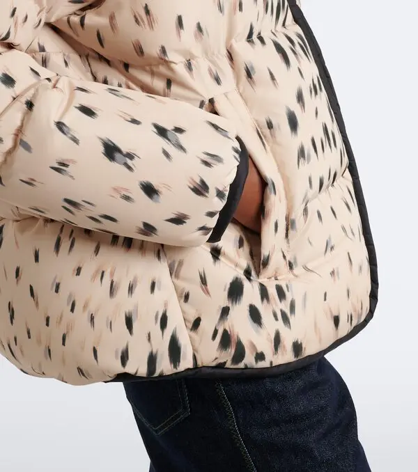 Moncler Printed Technical Down Jacket