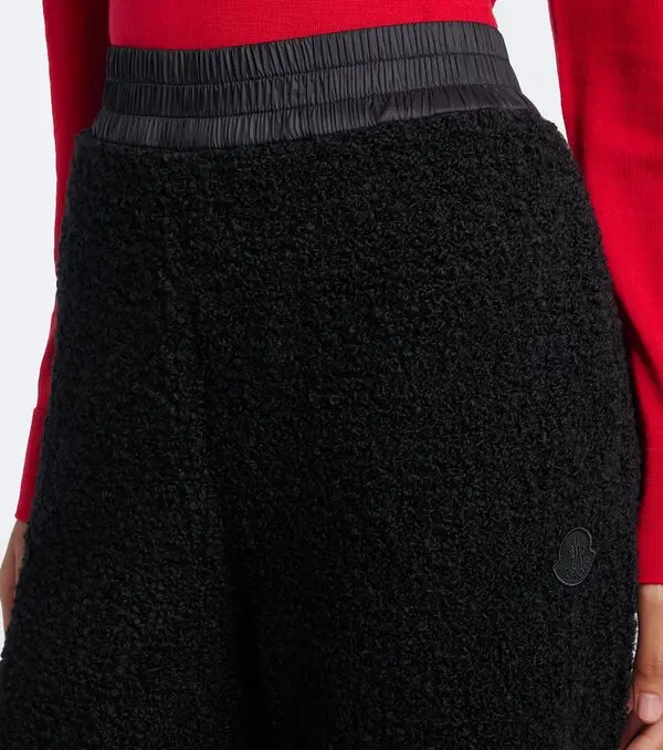 Moncler Bouclé Wide-leg Pants