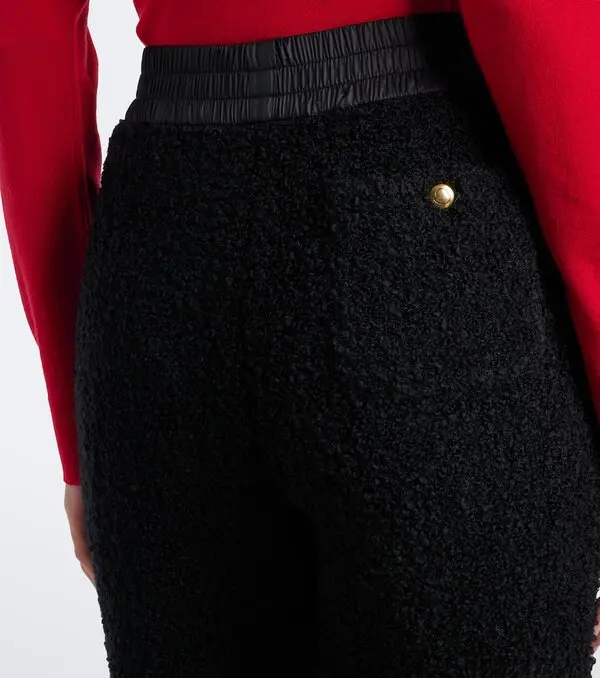 Moncler Bouclé Wide-leg Pants