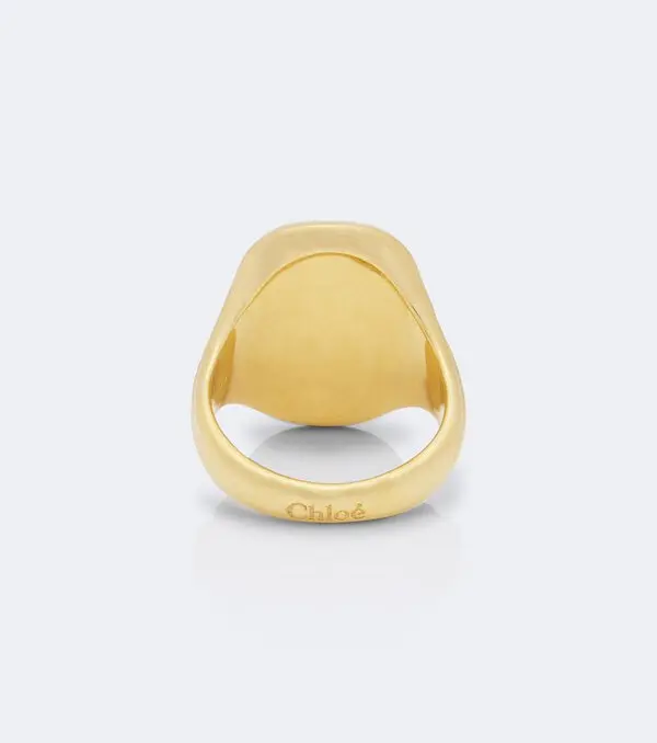 Chloé Oversized Enamel Ring