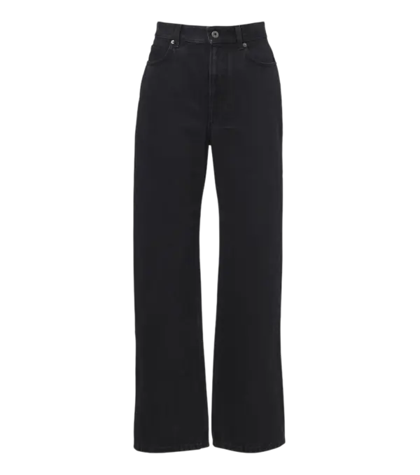 Loewe Anagram Straight Jeans - Black