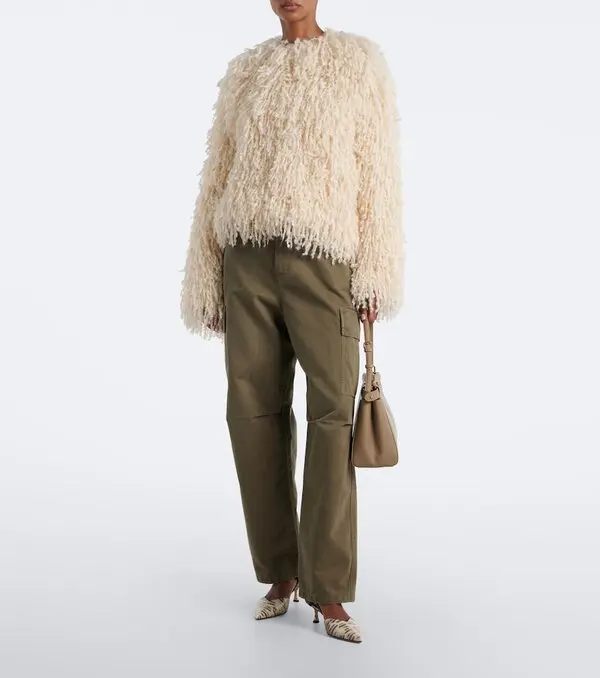 Fendi Denim Cargo Pants