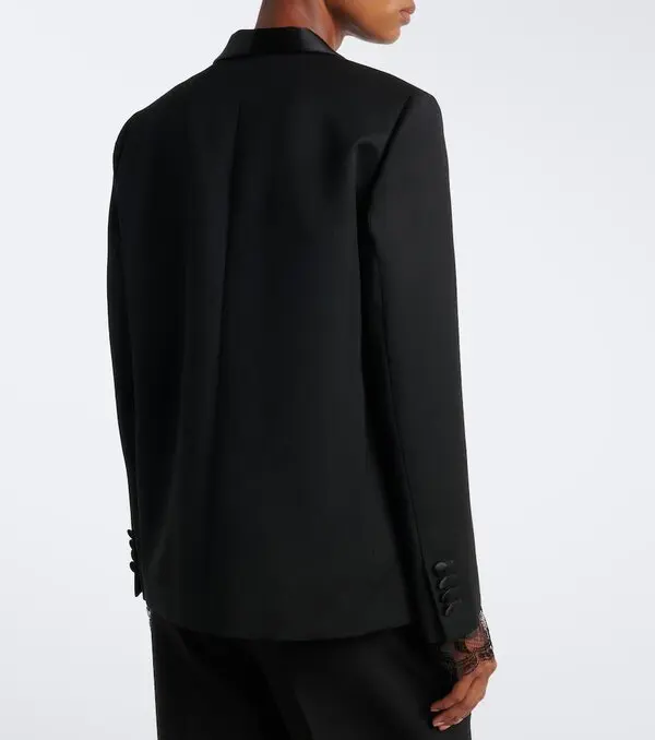 Fendi Virgin Wool Tuxedo Jacket