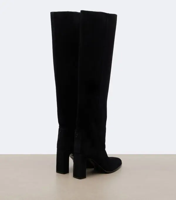 JIMMY CHOO Caly Suede Over-the-knee Boots