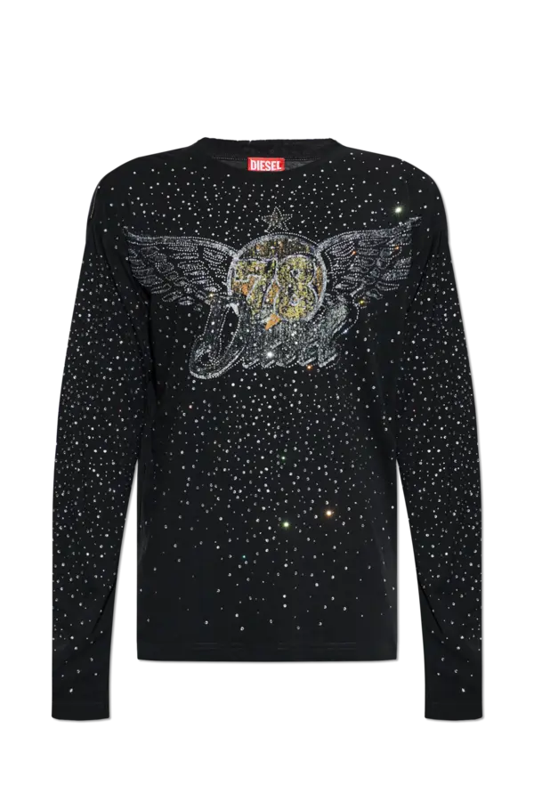 DIESEL® T-shirt ‘t-edro-crt-ls-c